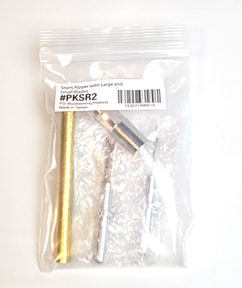 Seam Ripper or Stiletto Handle Kit Wood Turning Lathe - Etsy