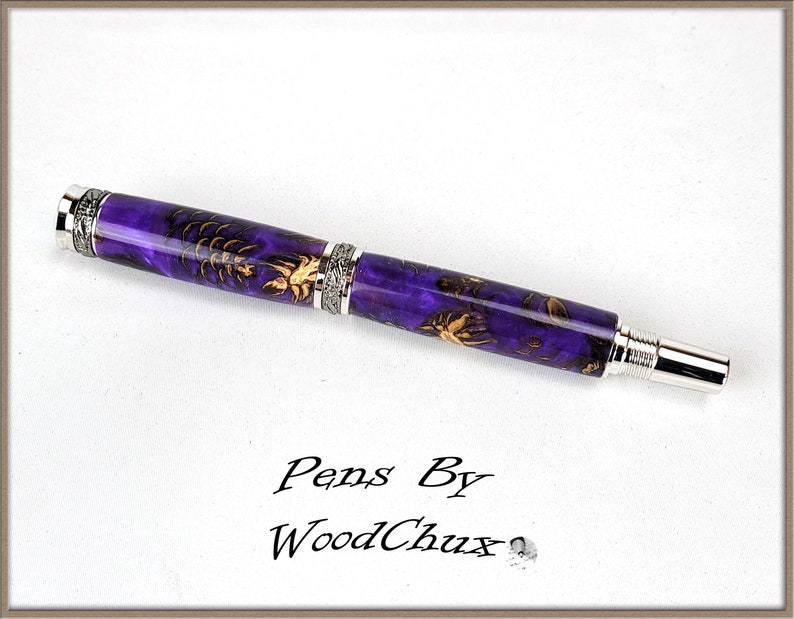 Handmade Writing Pen Ball Point Fountain Stunning Pine Cone - Etsy