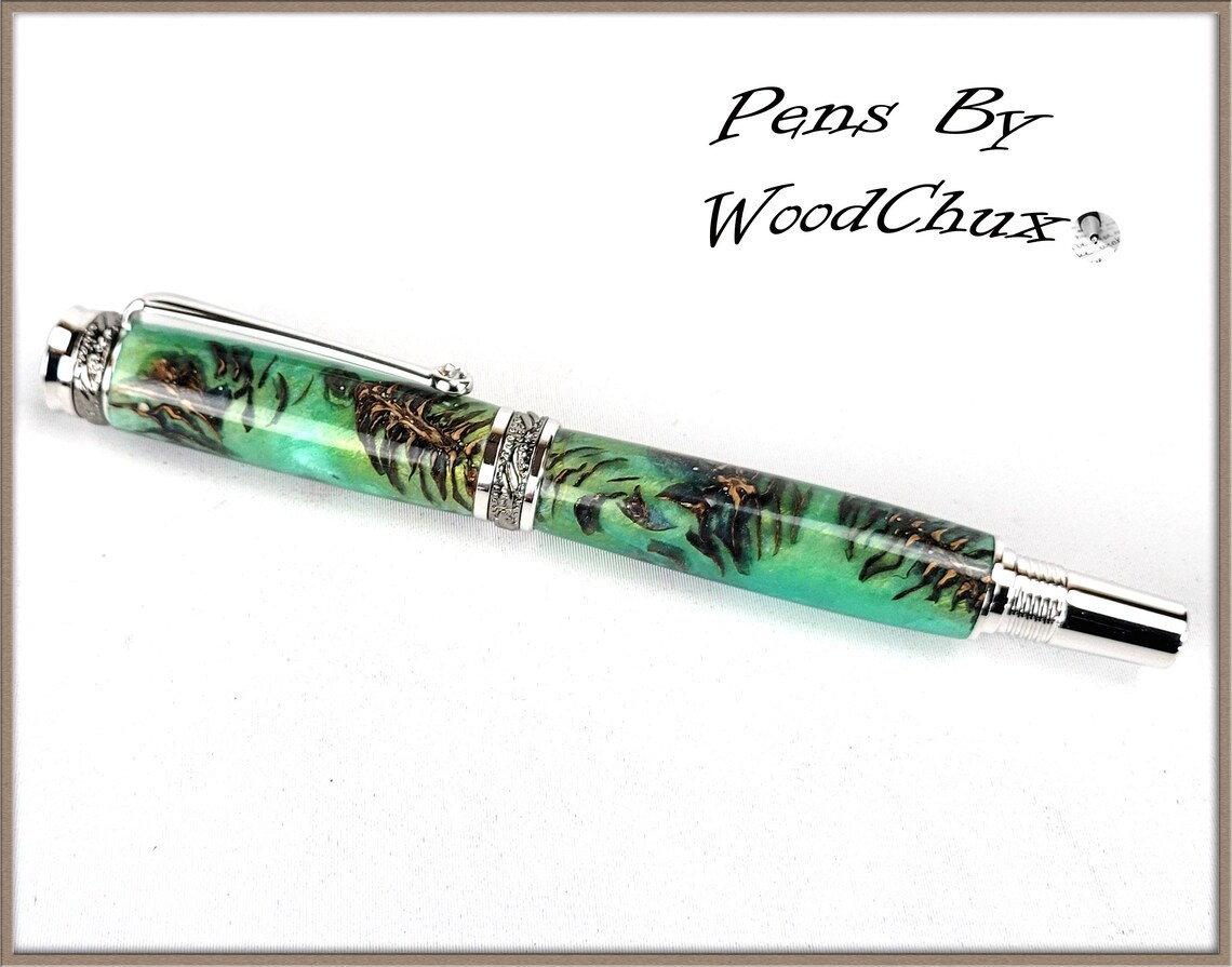 Handmade Writing Pen Ball Point Fountain Stunning Pine Cone - Etsy
