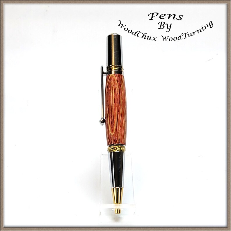 Pen Handmade Red Tiger Oak Wood Writing Pens Beautiful Artwork - Etsy