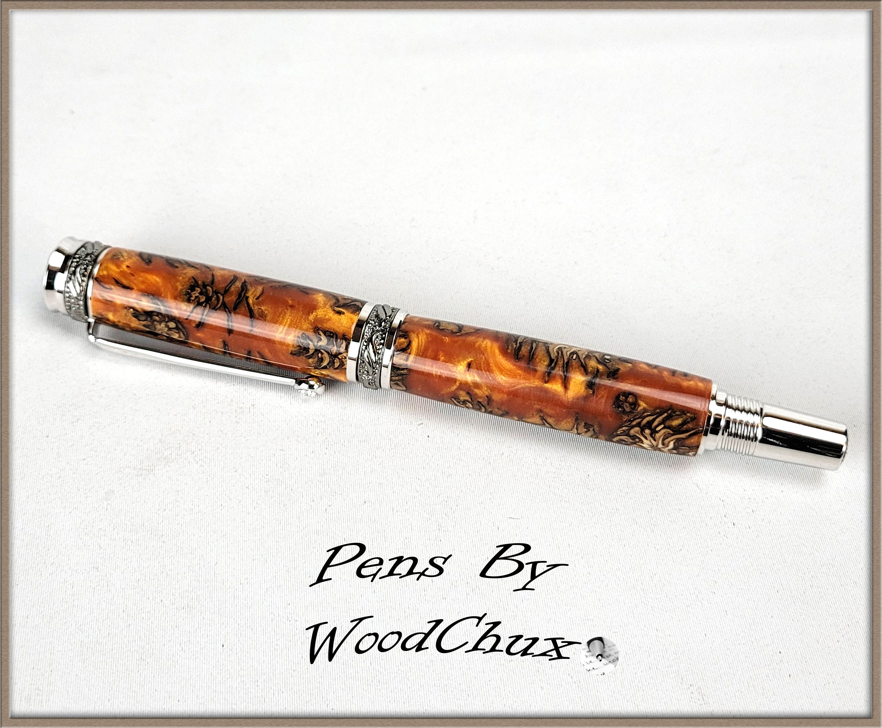Handmade Writing Pen Ball Point Fountain Stunning Pine Cone - Etsy