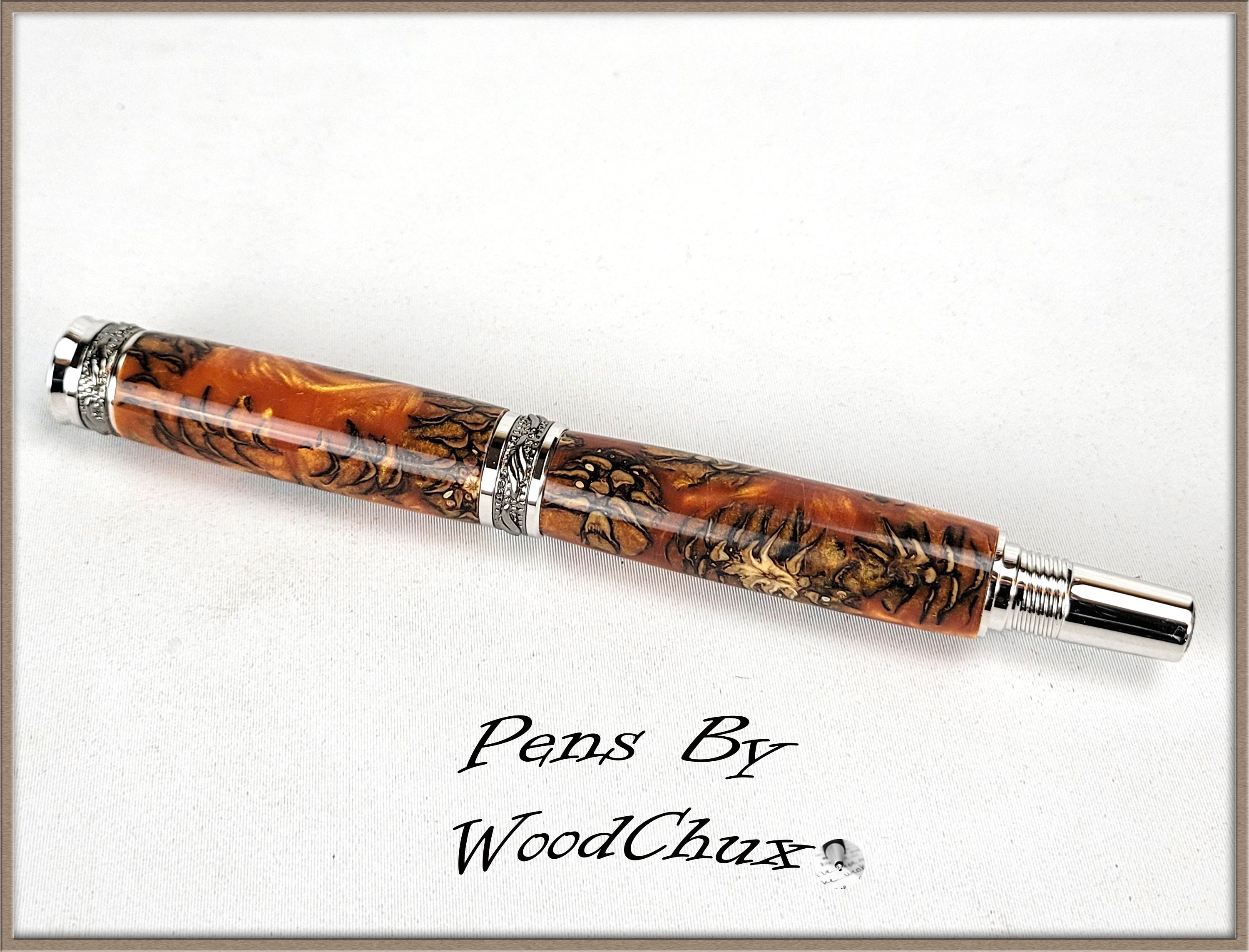 Handmade Writing Pen Ball Point Fountain Stunning Pine Cone - Etsy