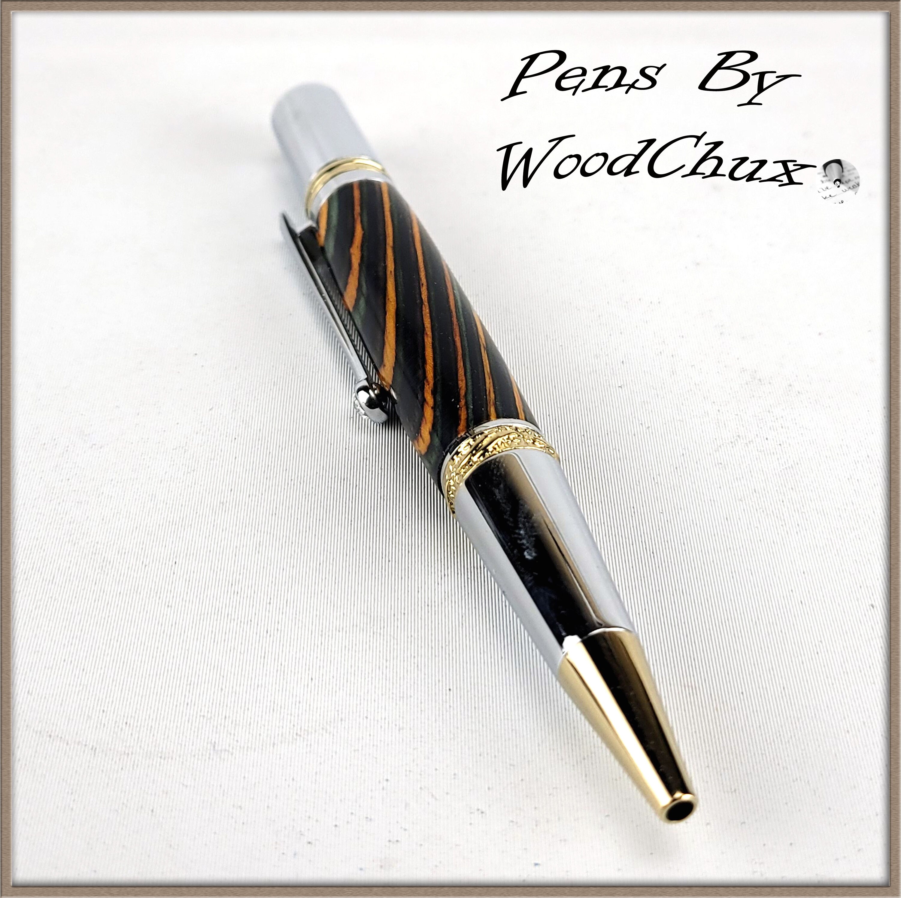 Pen Handmade Spectraply Wood Writing Pens Beautiful Artwork Art USA SEE ...