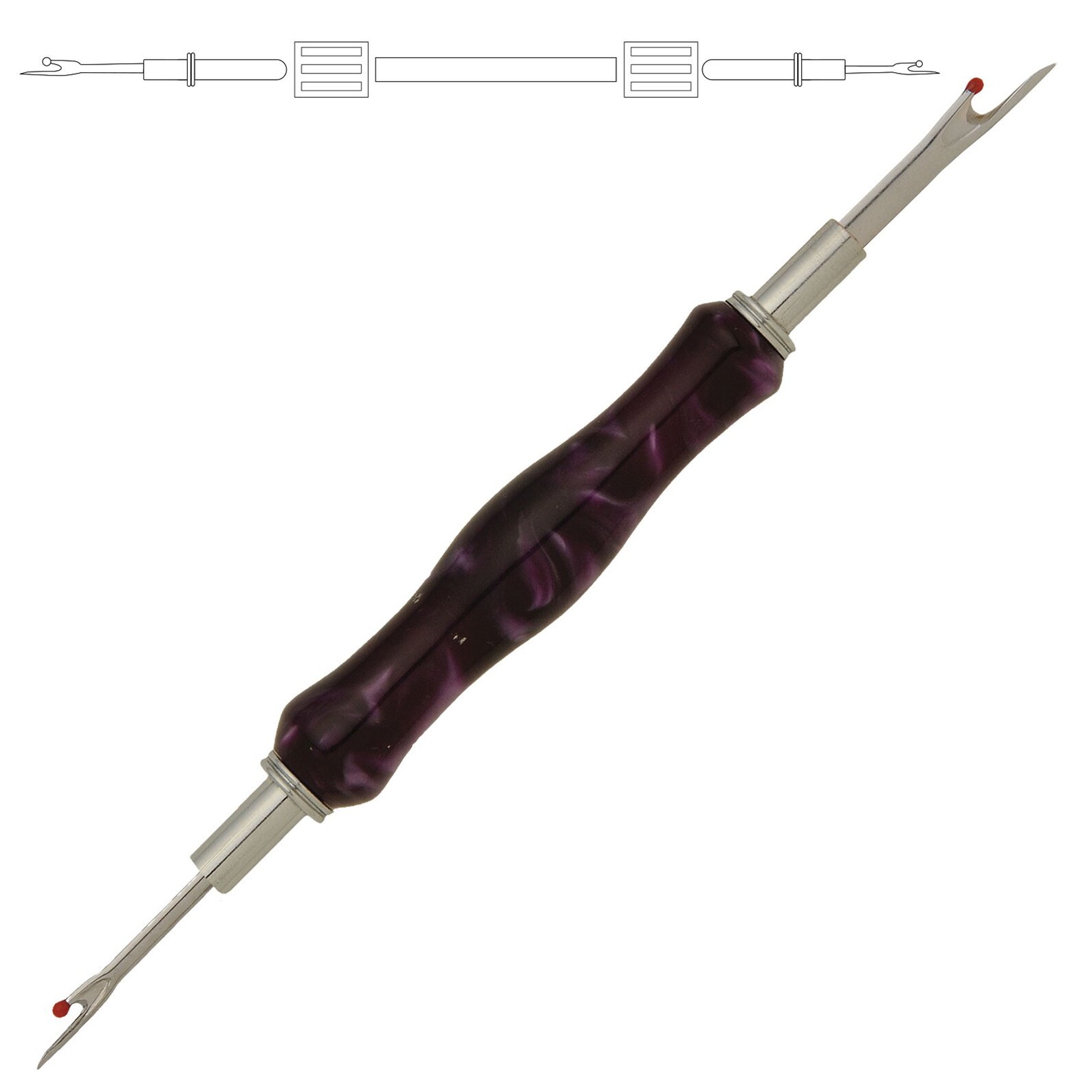 Seam Ripper or Stiletto Handle Kit Wood Turning Lathe Woodturning ...