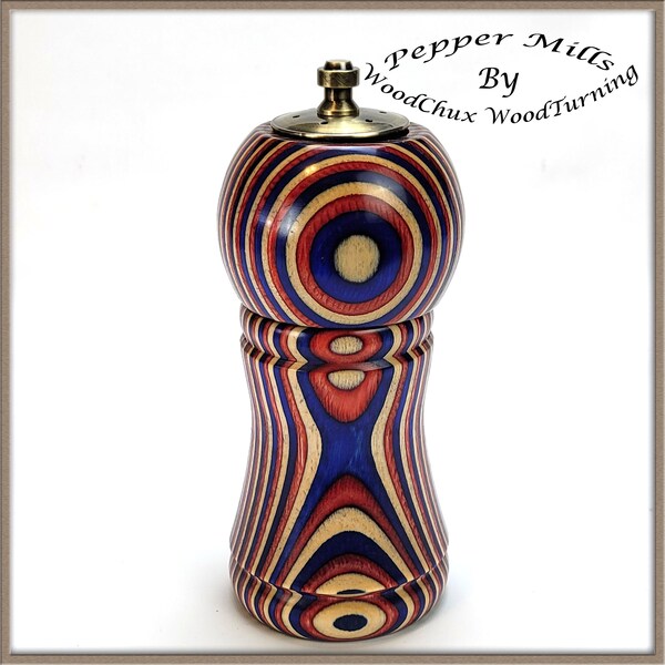 Wooden Pepper Mill - Etsy