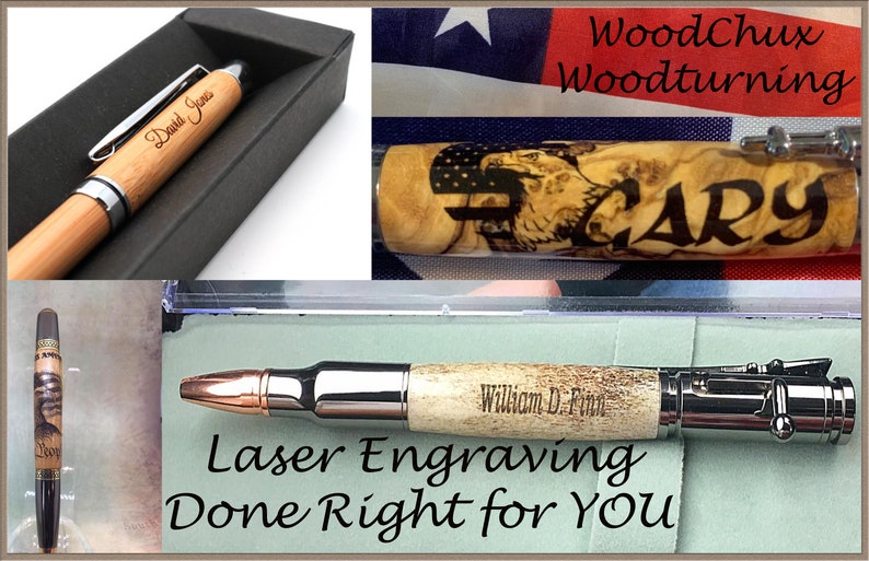 Pen Handmade Spectraply Wood Writing Pens Beautiful Artwork Art USA SEE ...