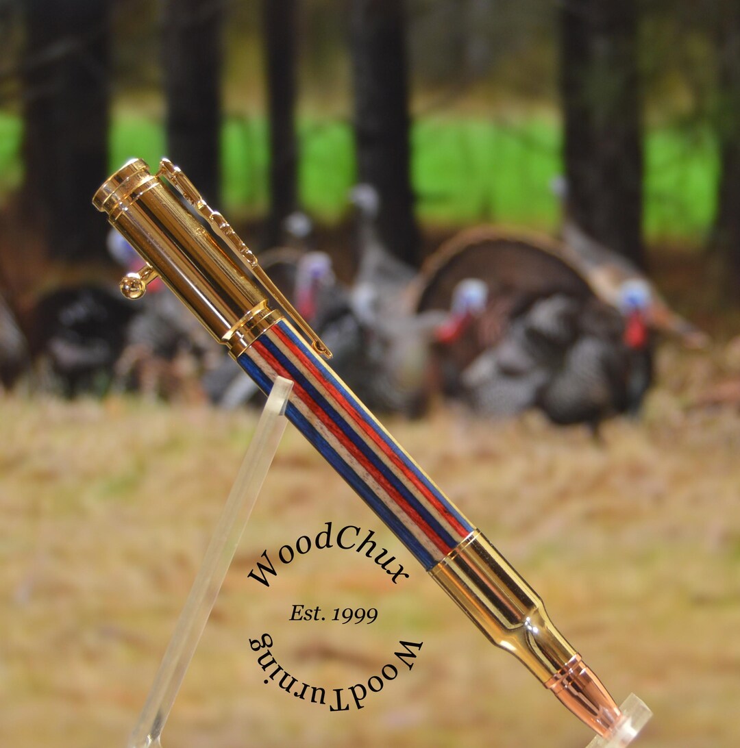 Pen Handmade Spectraply Wood Bolt Action Hunting Beautiful Pens SEE ...