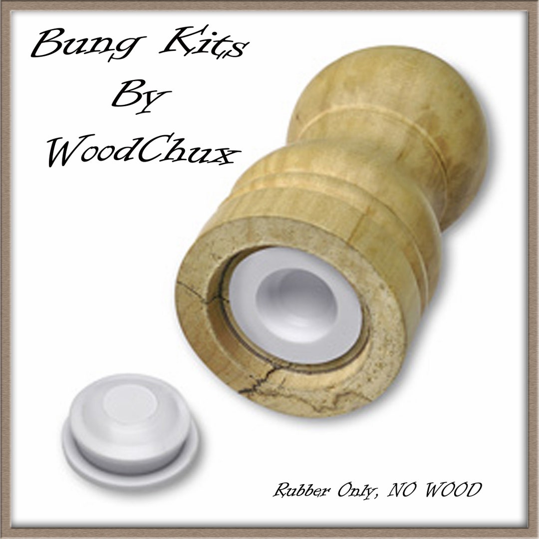 Premium Rubber Bung Kit for Salt Shaker Woodturning Wood Turning Fast ...