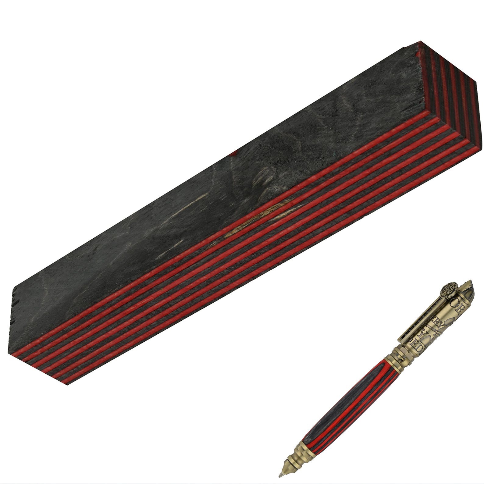Spectraply Wood Pen Blank Beautiful Lathe Turning Woodturning Fast ...