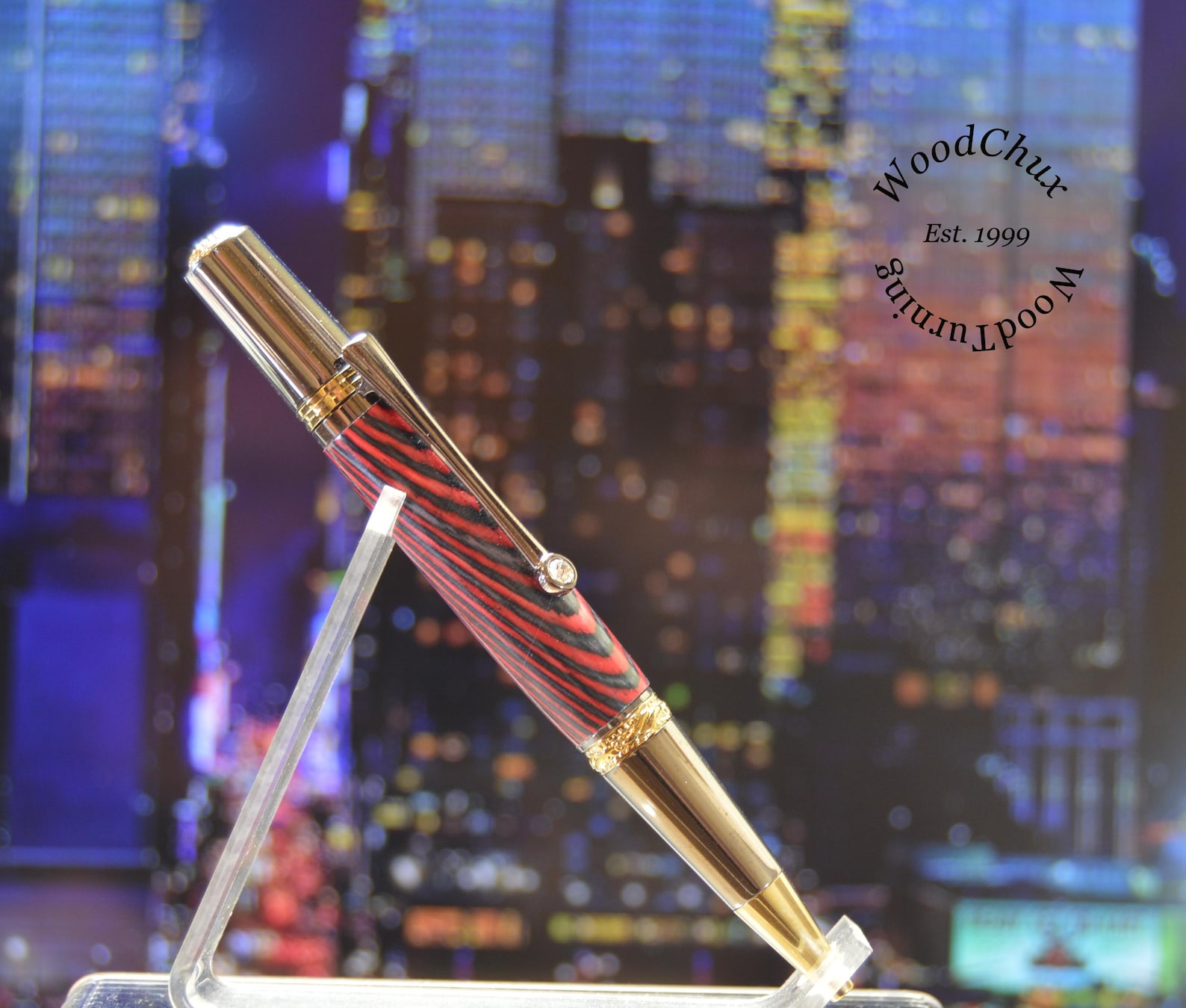Pen Handmade Spectraply Wood Writing Pens Beautiful Artwork Art USA SEE ...