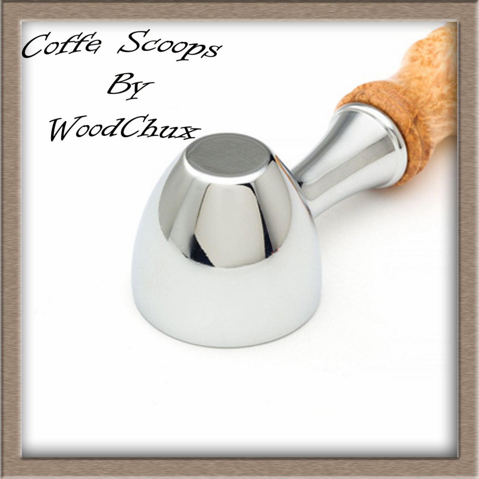 Coffee Scoop Woodturning Lathe Kit Turning Chrome Plated Fast Shipping ...