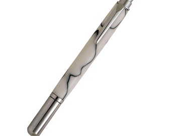 Gatsby Pen Kit Chrome 24 Kt Gold Gunmetal or Bushings Wood Woodturning ...