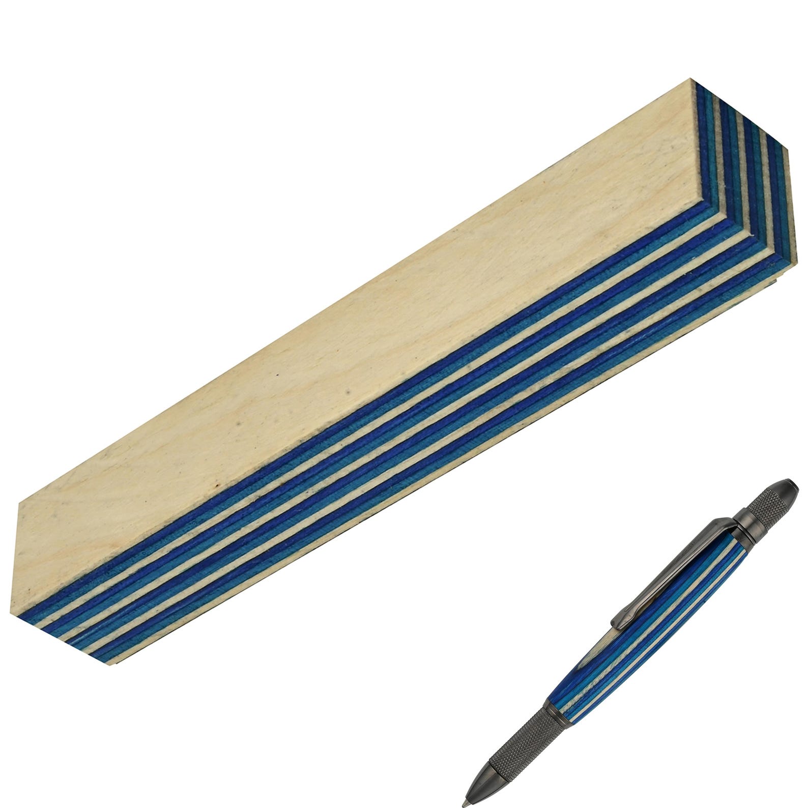 Spectraply Wood Pen Blank Beautiful Lathe Turning Woodturning Fast ...