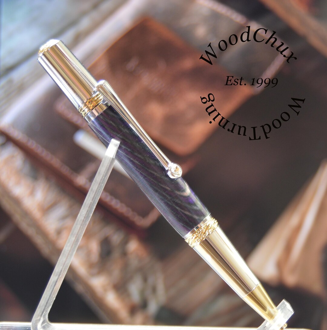 Pen Handmade Spectraply Wood Writing Pens Beautiful Artwork Art USA SEE ...