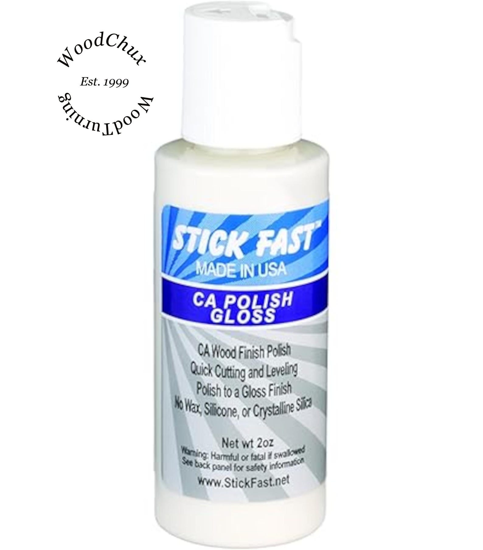 CA Glue Plastic Polish Stick Fast 2 Oz Satin Gloss High Sheen Pen ...