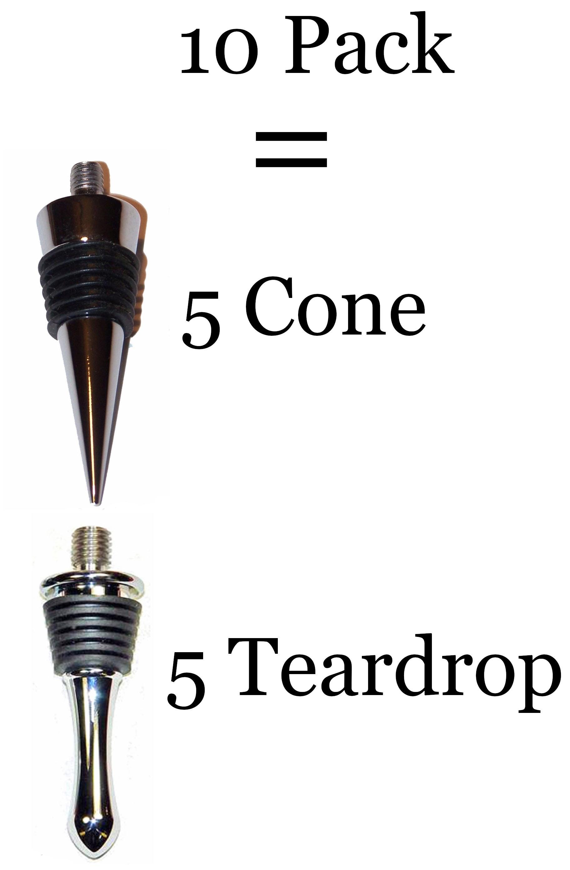 Bottle Stopper Kit Cone & Teardrop Pack High Quality Bottle Stopper ...