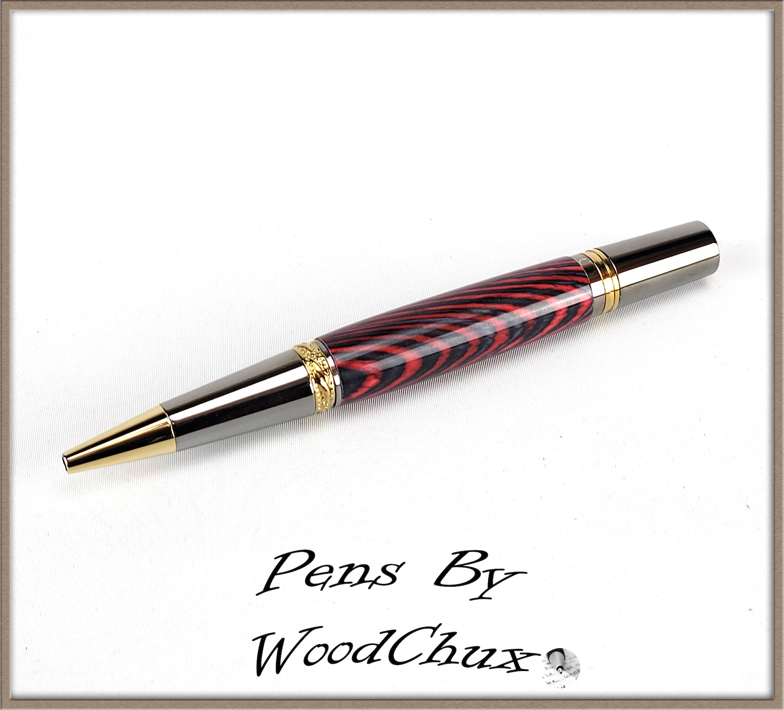 Pen Handmade Spectraply Wood Writing Pens Beautiful Artwork Art USA SEE ...