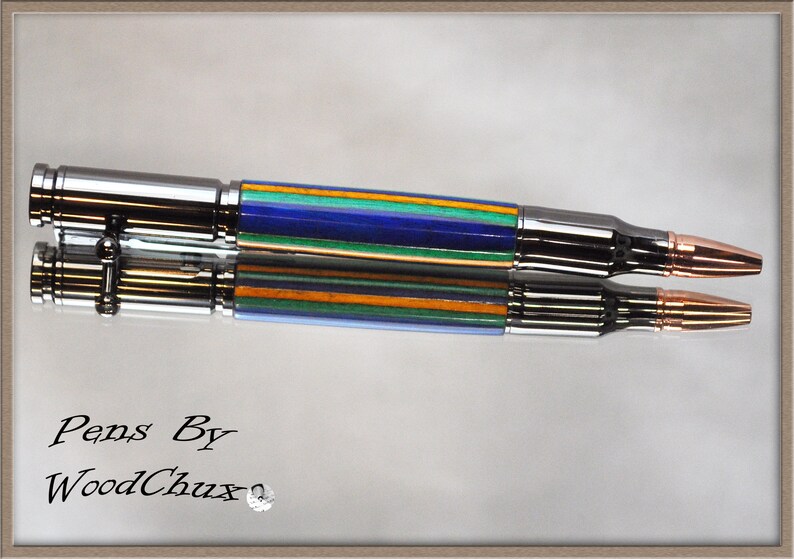 Pen Handmade Spectraply Wood Bolt Action Hunting Beautiful Artwork SEE ...
