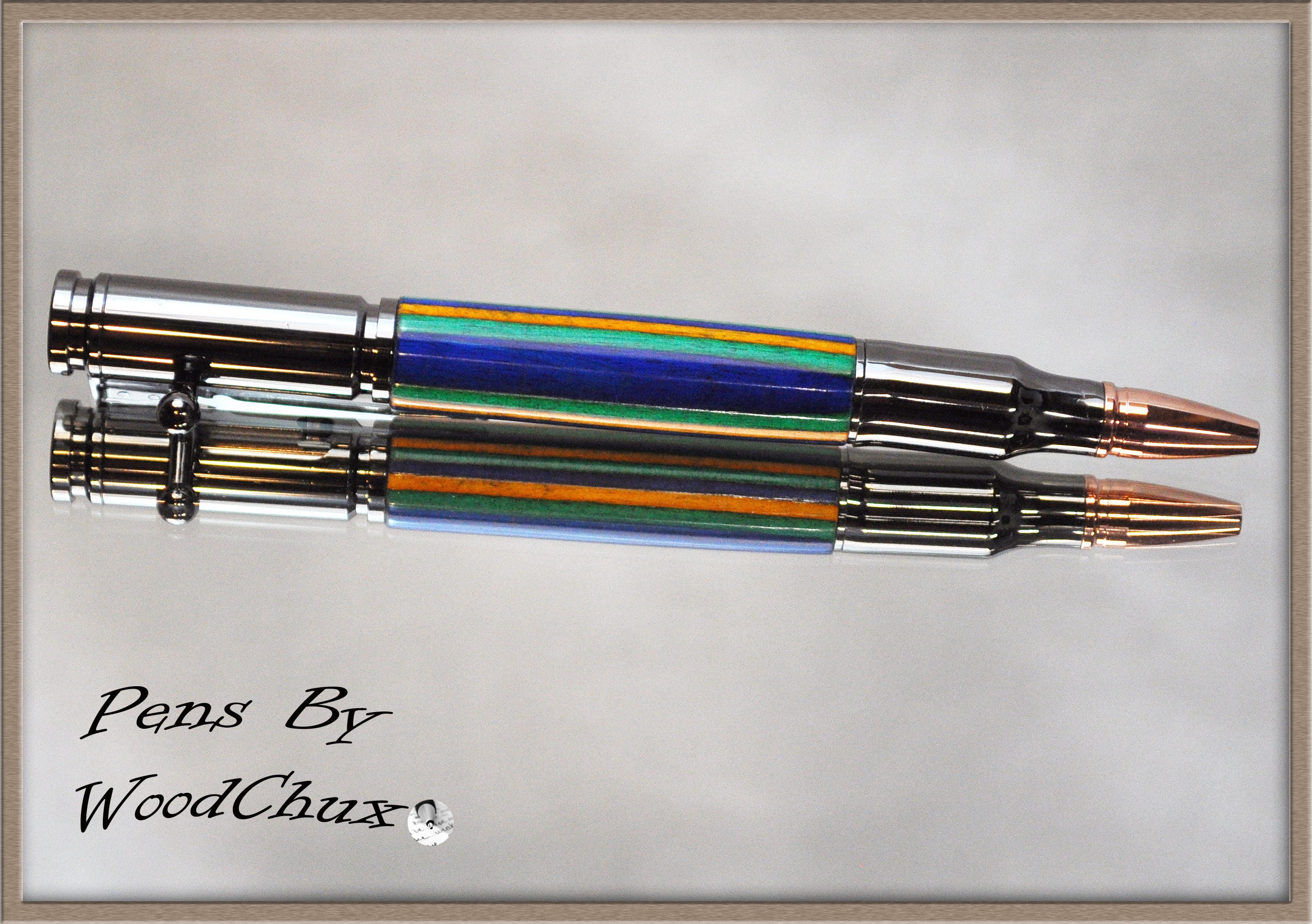 Pen Handmade Spectraply Wood Bolt Action Hunting Beautiful | Etsy