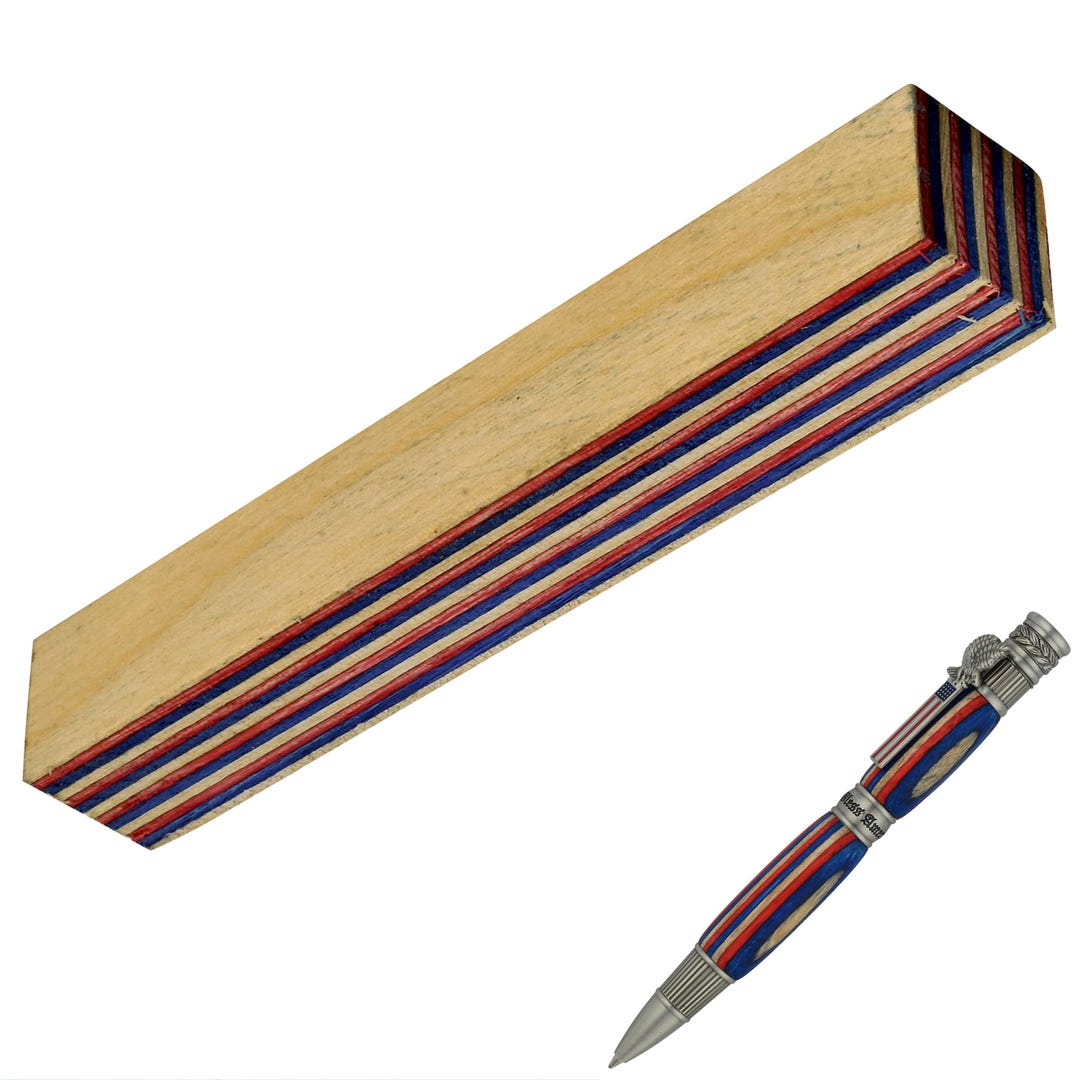 Spectraply Wood Pen Blank Beautiful Lathe Turning Woodturning Fast ...