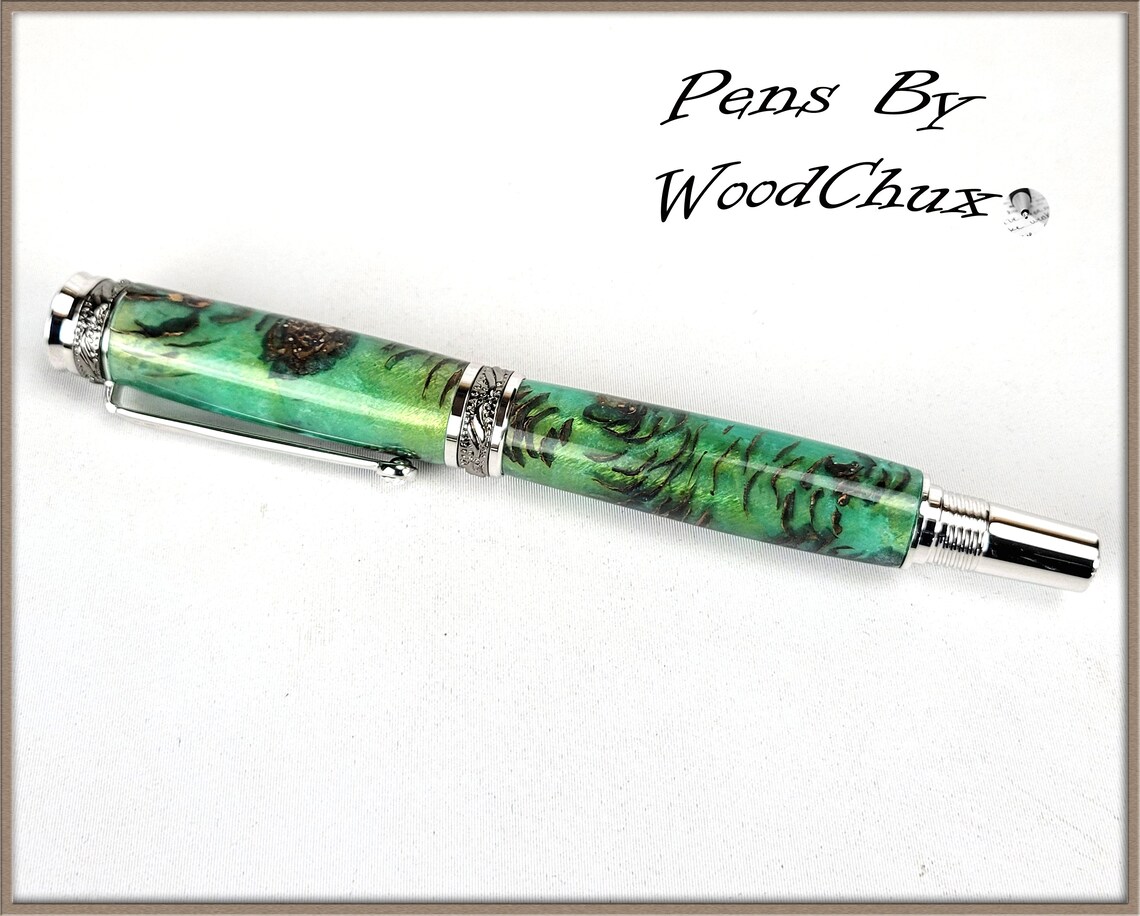Handmade Writing Pen Ball Point Fountain Stunning Pine Cone - Etsy