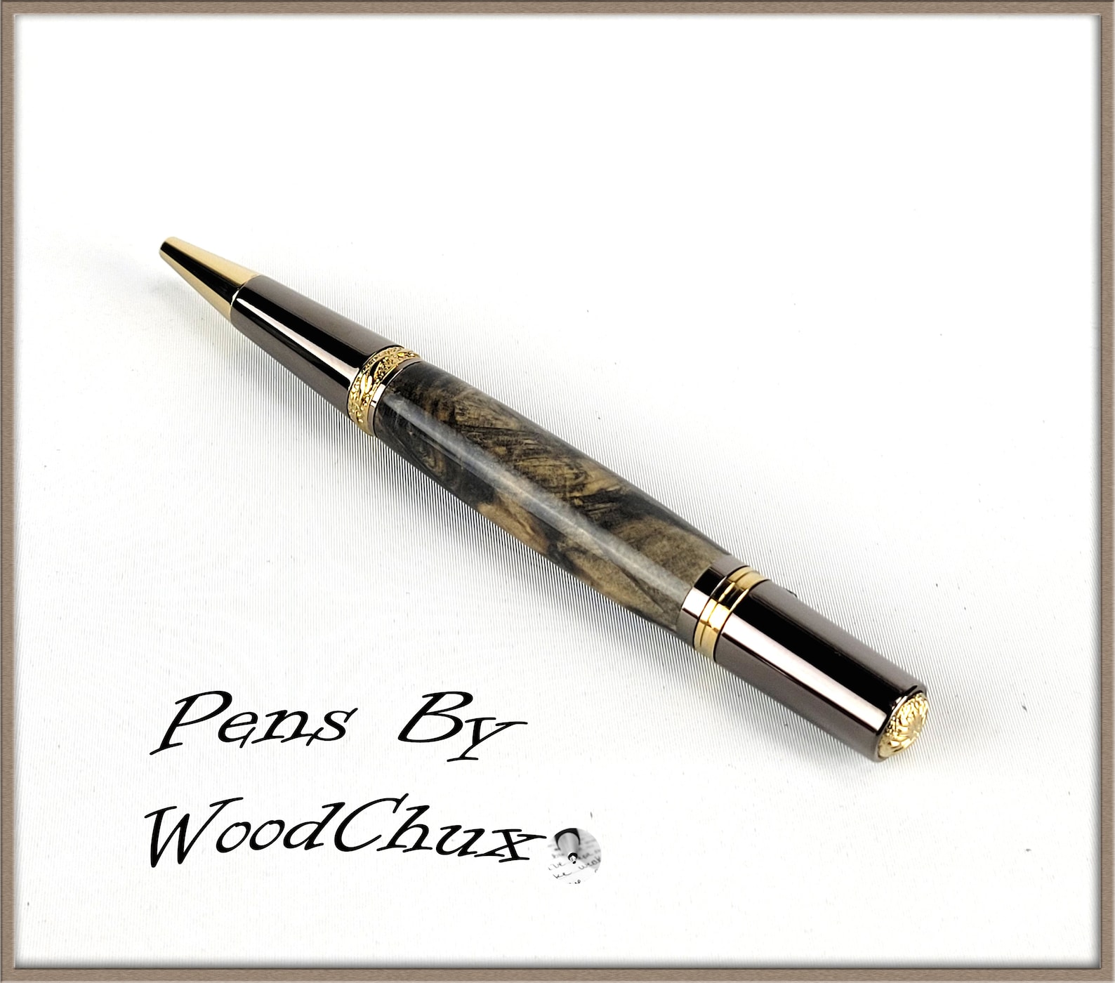 Pen Handmade Buckeye Burl Wood Writing Pens Beautiful Artwork | Etsy