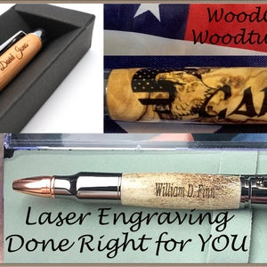 Pen Handmade Spectraply Wood Writing Pens Beautiful Artwork Art USA SEE ...