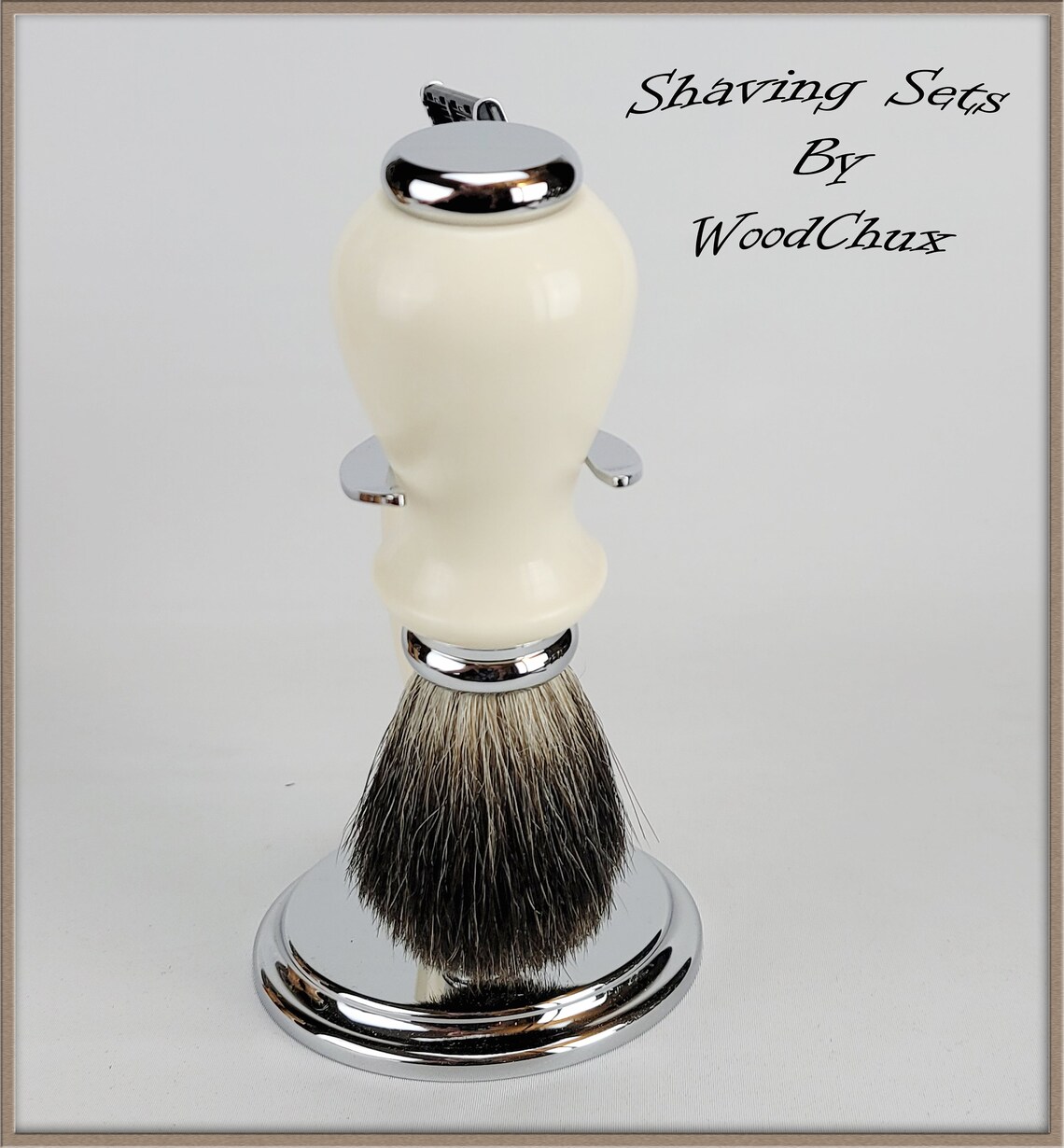 Razor Handmade Classy Ivory Shaving Set Double Edge Safety - Etsy