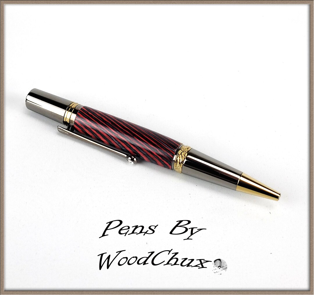 Pen Handmade Spectraply Wood Writing Pens Beautiful Artwork Art USA SEE ...