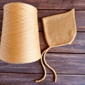 Newborn Pixie Hat Yellow Mustard Baby Hat Newborn Bonnet - Etsy