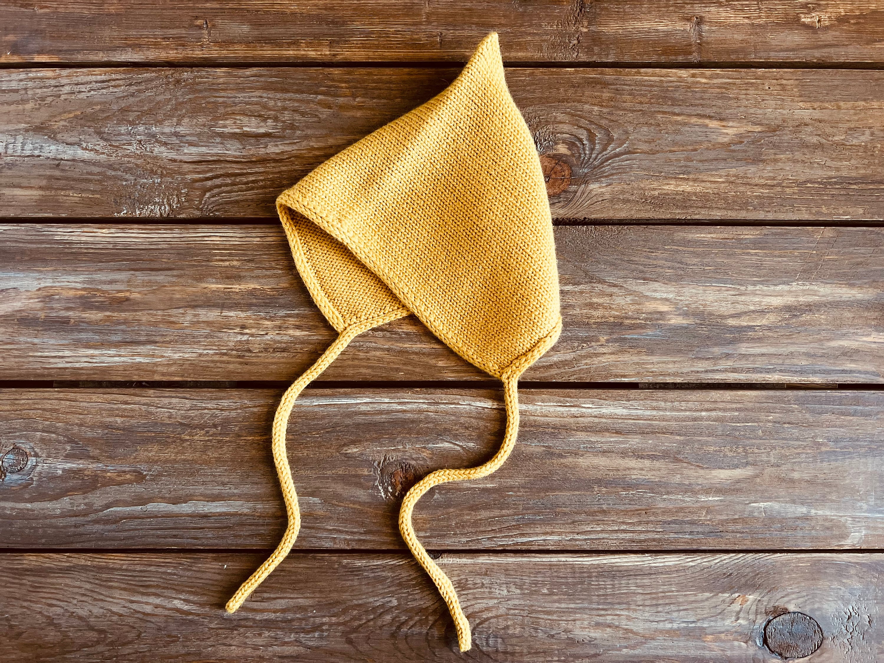 Newborn Pixie Hat Yellow Mustard Baby Hat Newborn Bonnet - Etsy