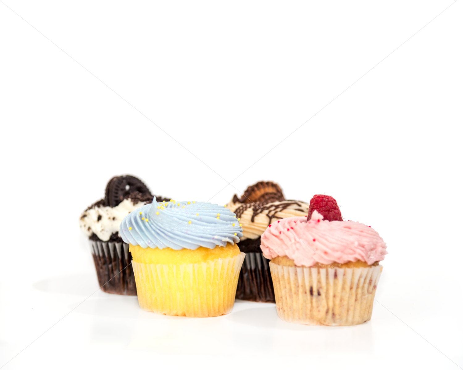 Cupcakes Mock Photography | Digital Background | Cupcake Designs ...