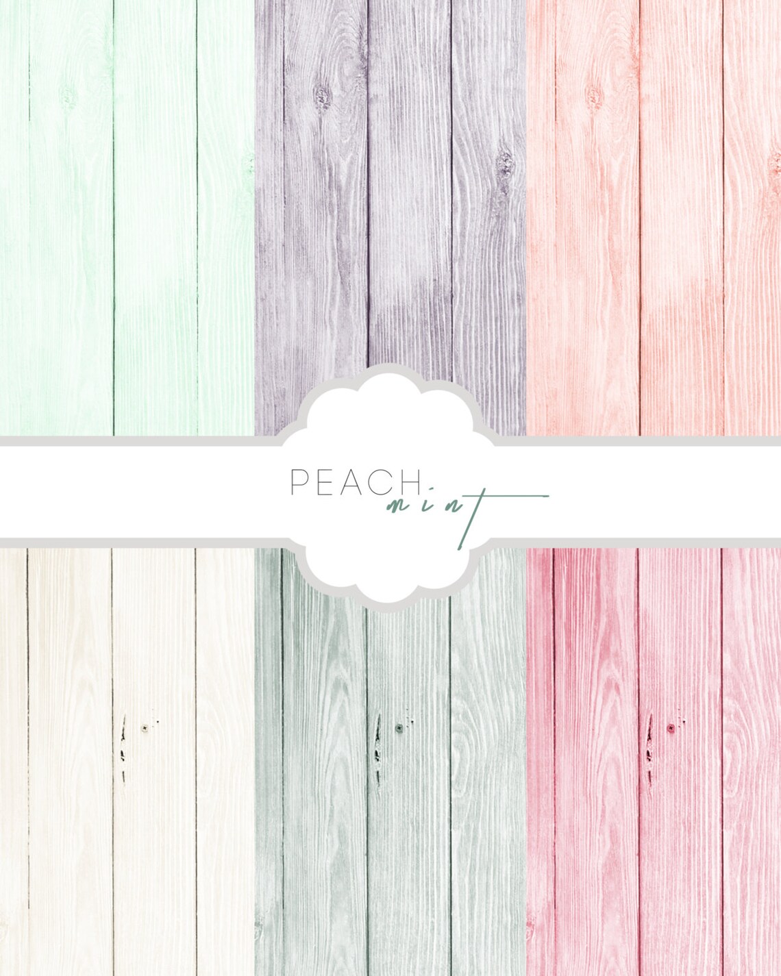 Wood Digital Backgrounds | Colored Wood | Painted Wood | Bundle | Clip ...