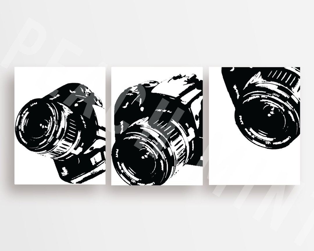 Wall Art DSLR Camera | Digital Background | Paper Backgrounds | Digital ...