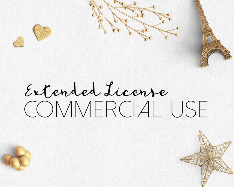 Extended License for Commercial Use for One Product (has to Be ...