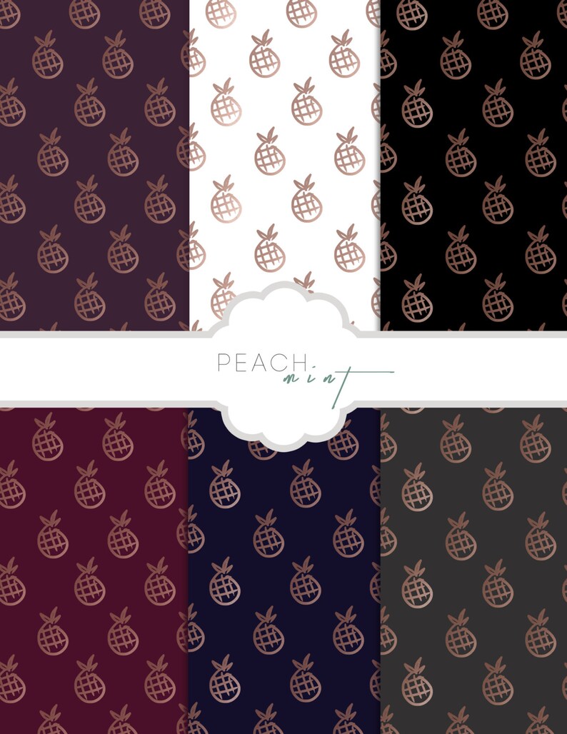 Golden Rose Pineapple Bundle Transparent Pngs Rose Gold Wallpapers ...