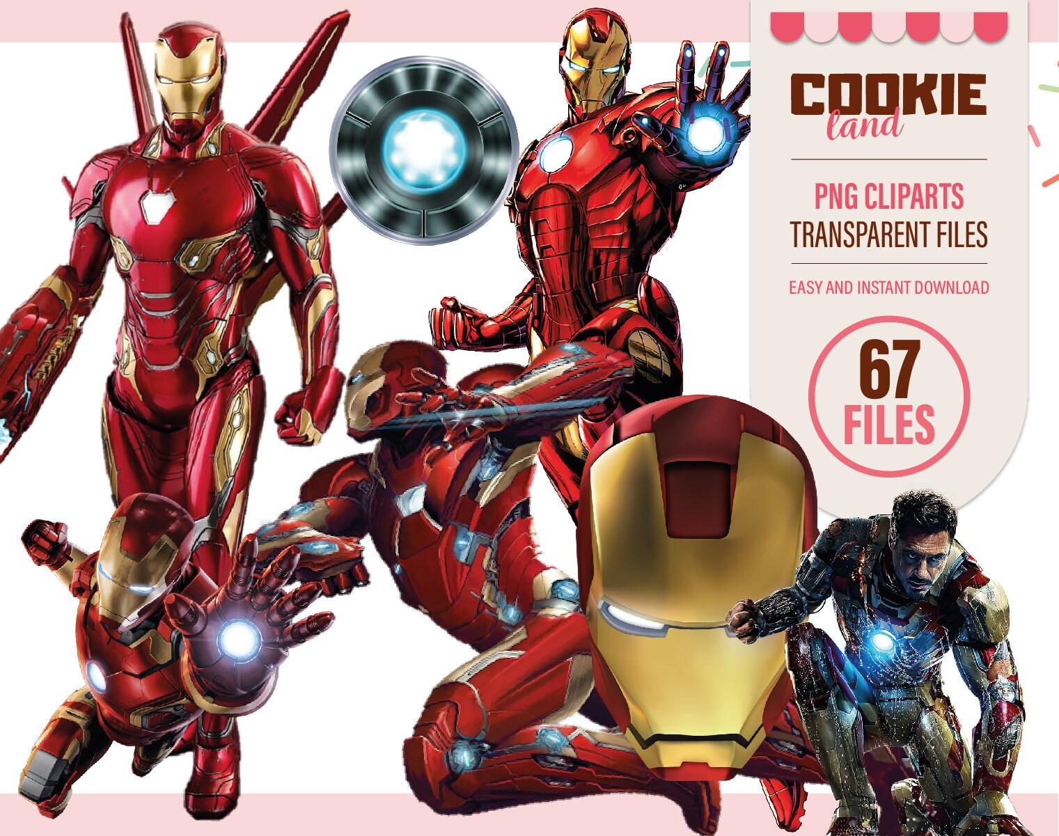Iron Man Transparent