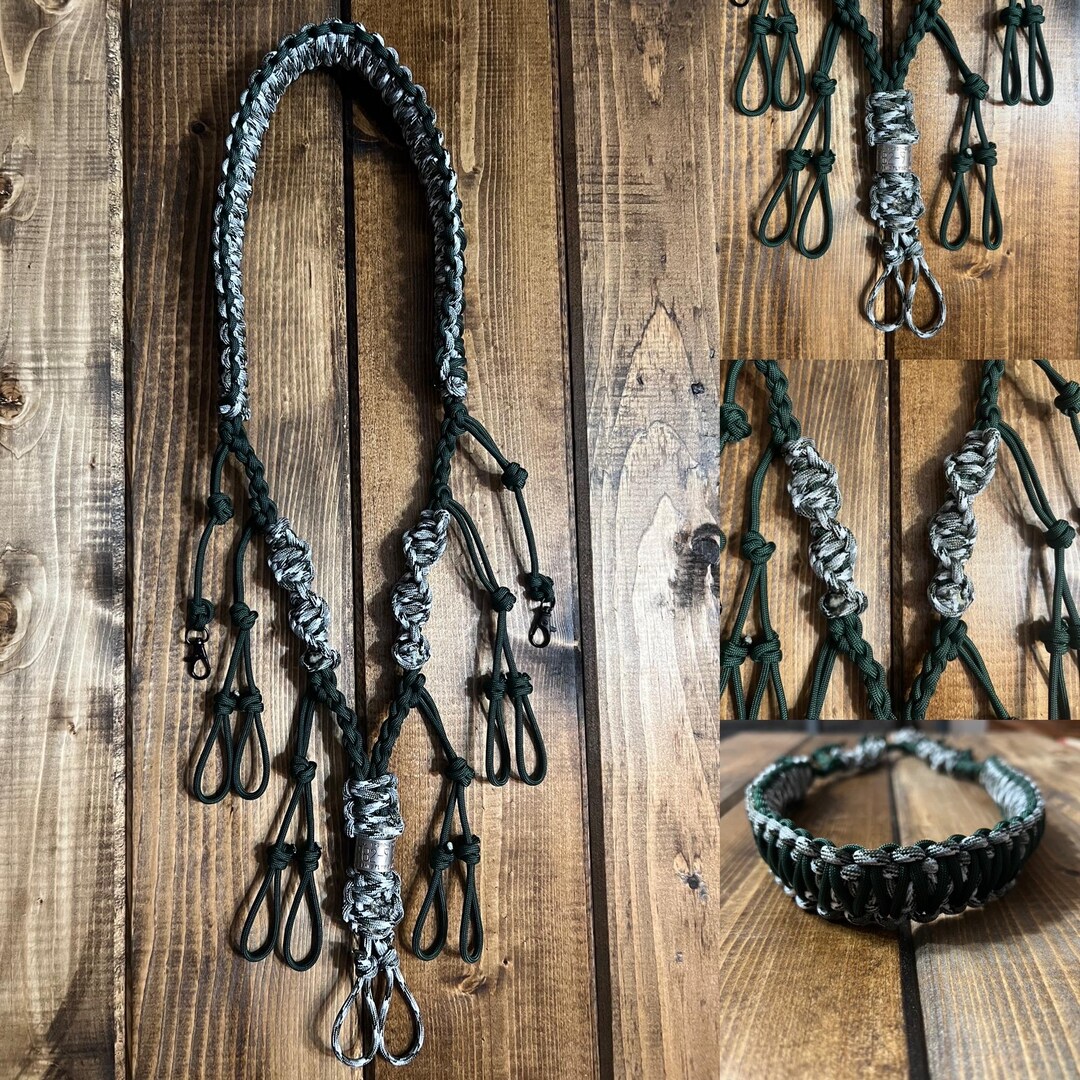 Paracord Duck Goose Waterfowl Lanyard Siberian Camo - Etsy