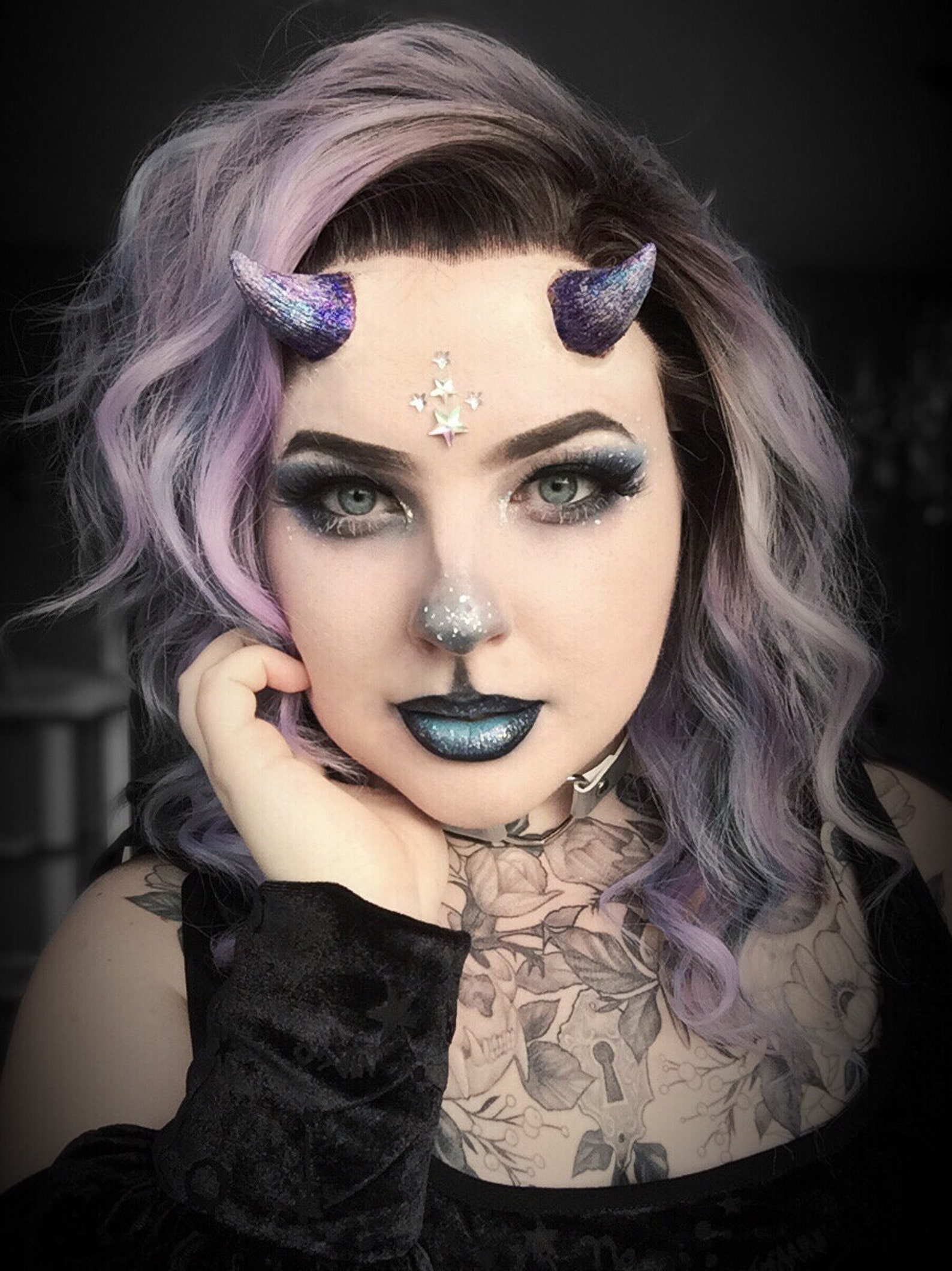 Devil Horns / Silicone Prosthetics / Halloween / Demon / Latex - Etsy