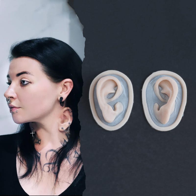 Fake Realistic Ears - Etsy UK