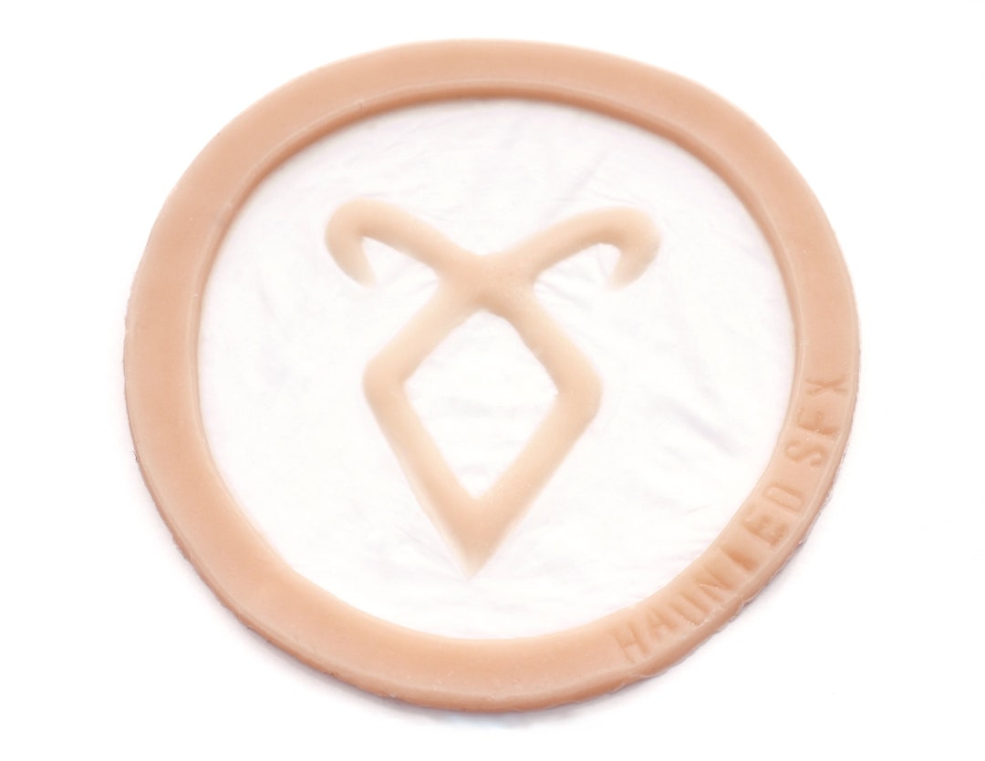Angel Rune Scarification / Silicone Prosthetic / Latex Free / - Etsy