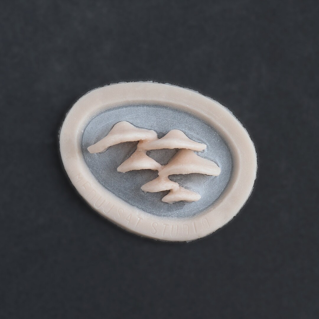 Horizontal Bracket Fungi / Mushroom Silicone Prosthetic / Latex Free ...