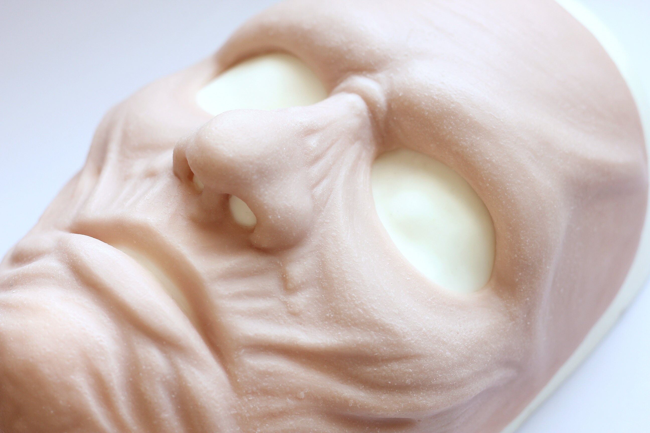 Ghoul Mask / Silicone prosthetics / Latex free / Reusable / | Etsy