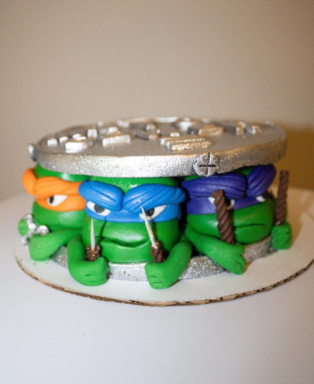 Teenage Mutant Ninja Turtle Cake Topper - Etsy