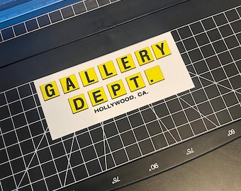 Gallery Dept Sticker - Etsy