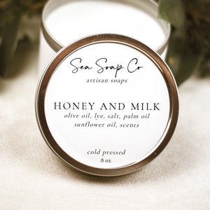 Editable Round Soap Label | DIY Soap Label - Etsy