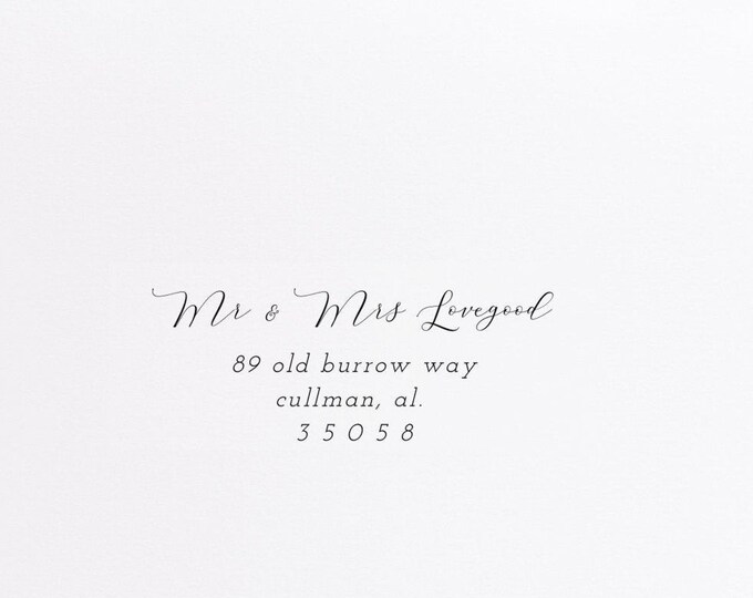 Guest Address Label | Instant Download | DIY Address Labels | - Etsy