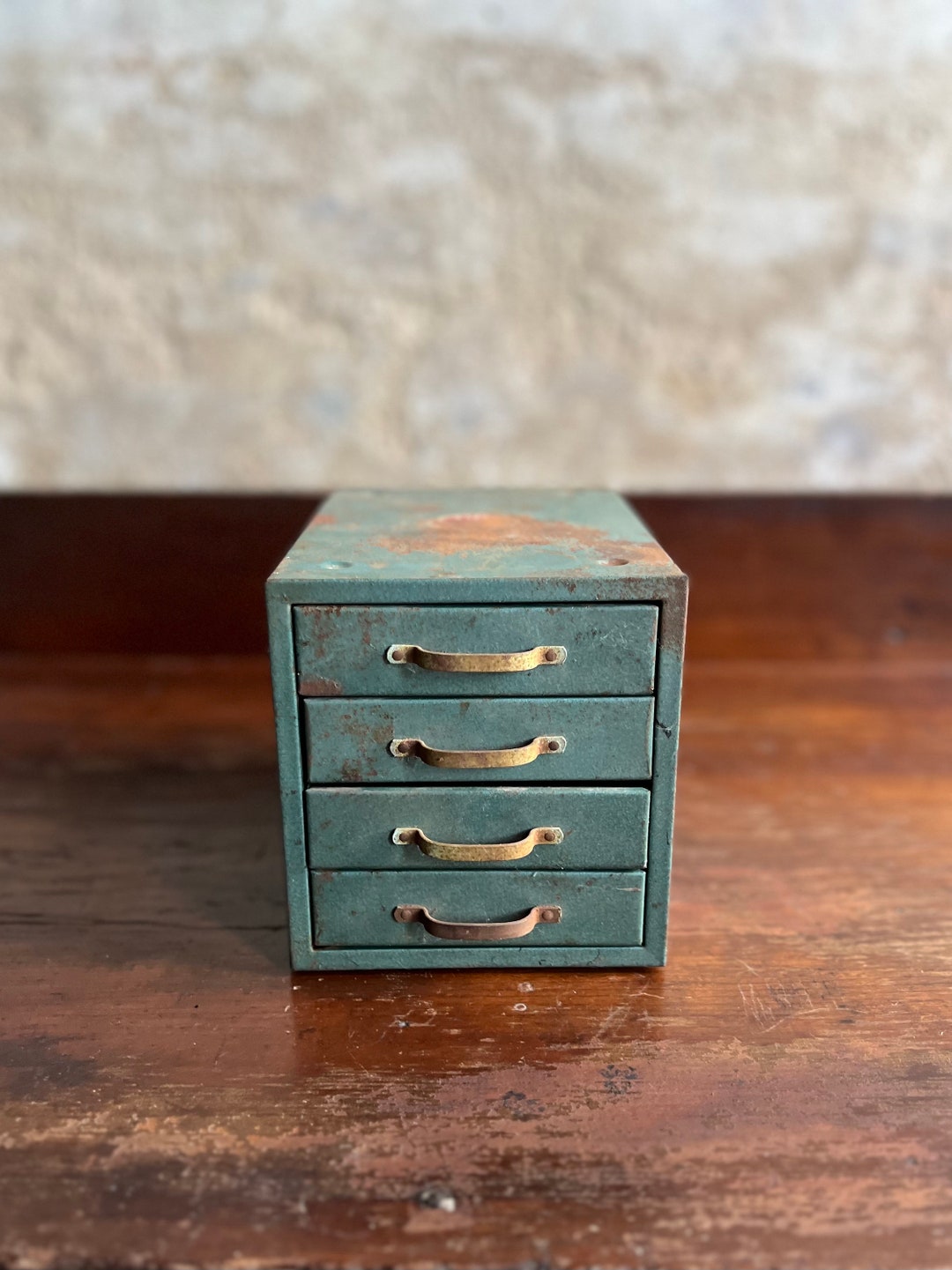 Vintage 4 Drawer Wards Tools Industrial Parts Cabinet - Etsy
