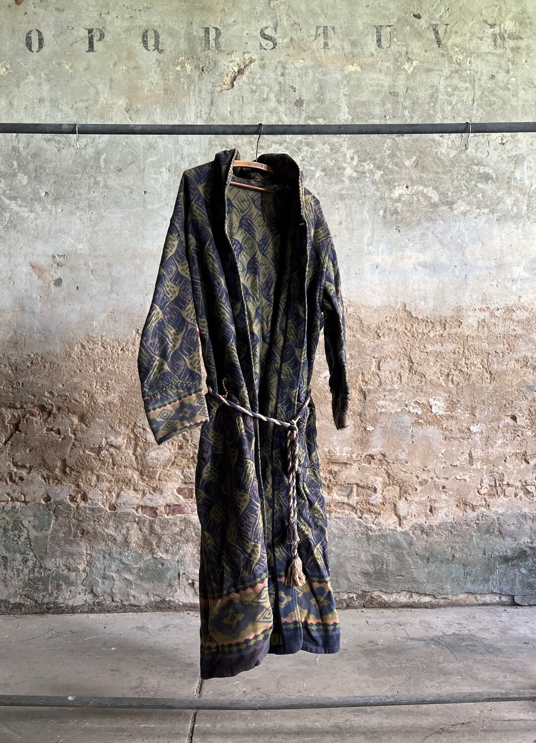 Vintage 50s Southwestern Beacon Robe - Etsy