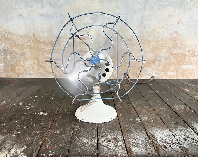 Vintage Barber Colman 2 Blade Propeller Electric Desktop Fan - Etsy